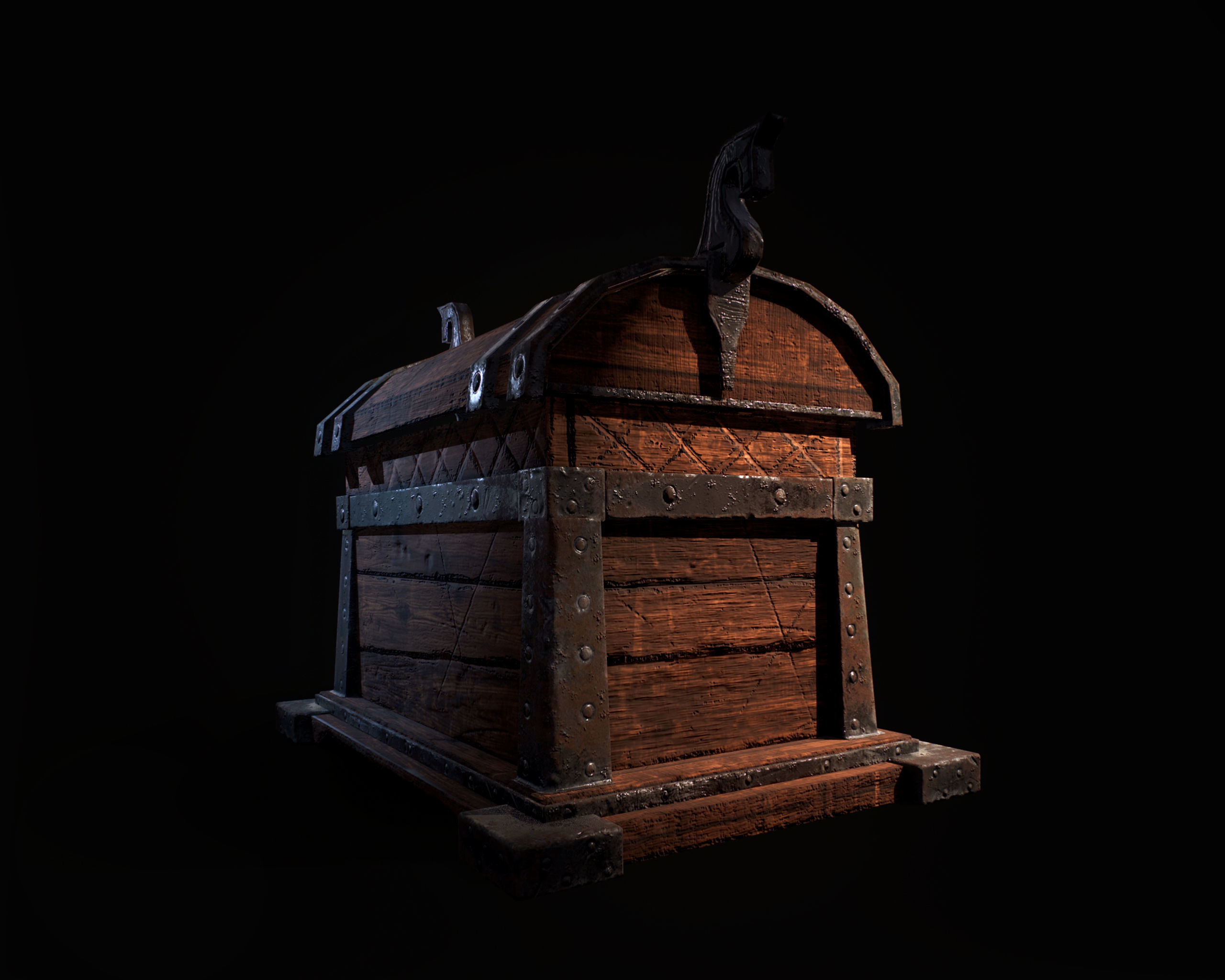 3D model Chest VR / AR / low-poly | CGTrader