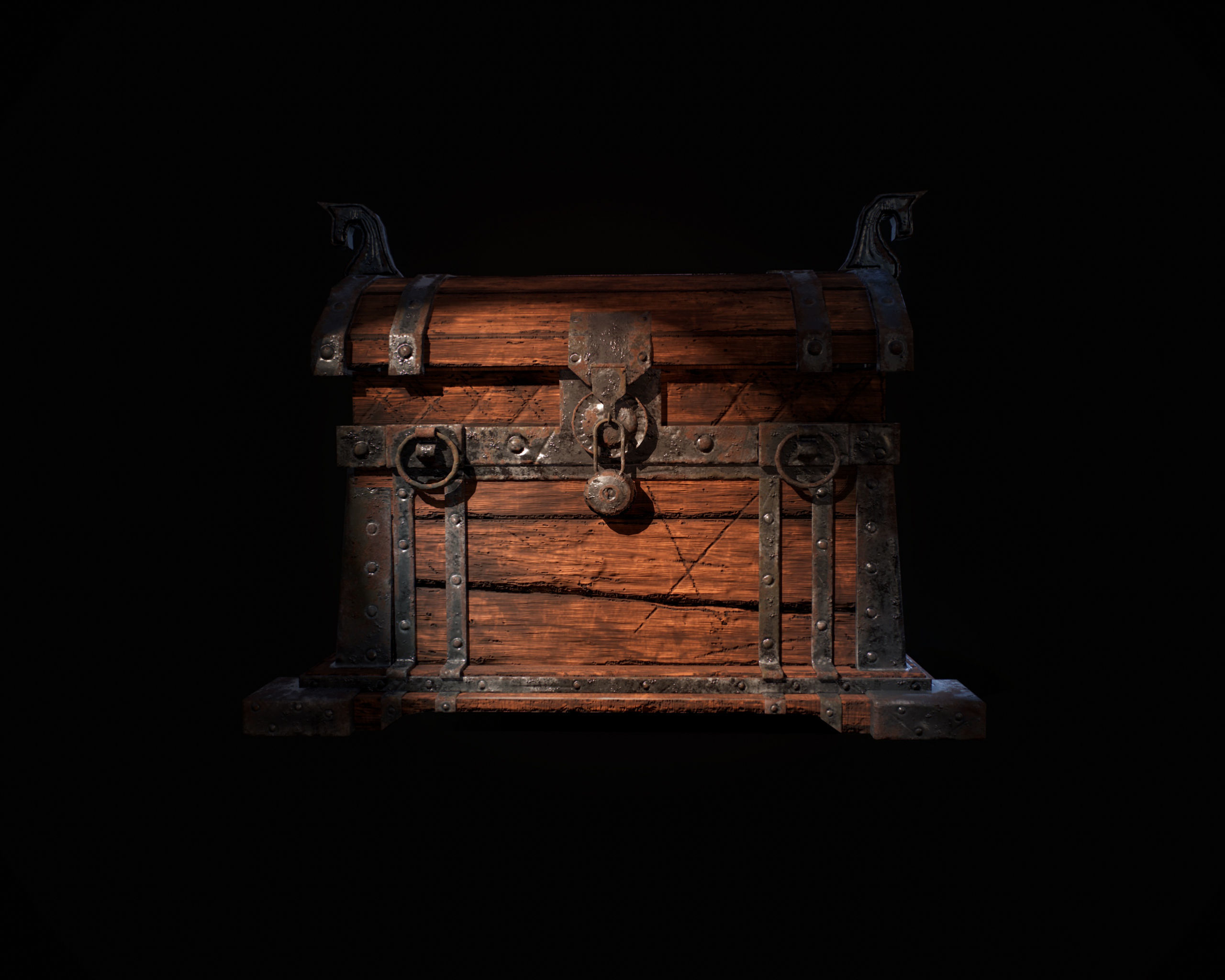 3D model Chest VR / AR / low-poly | CGTrader