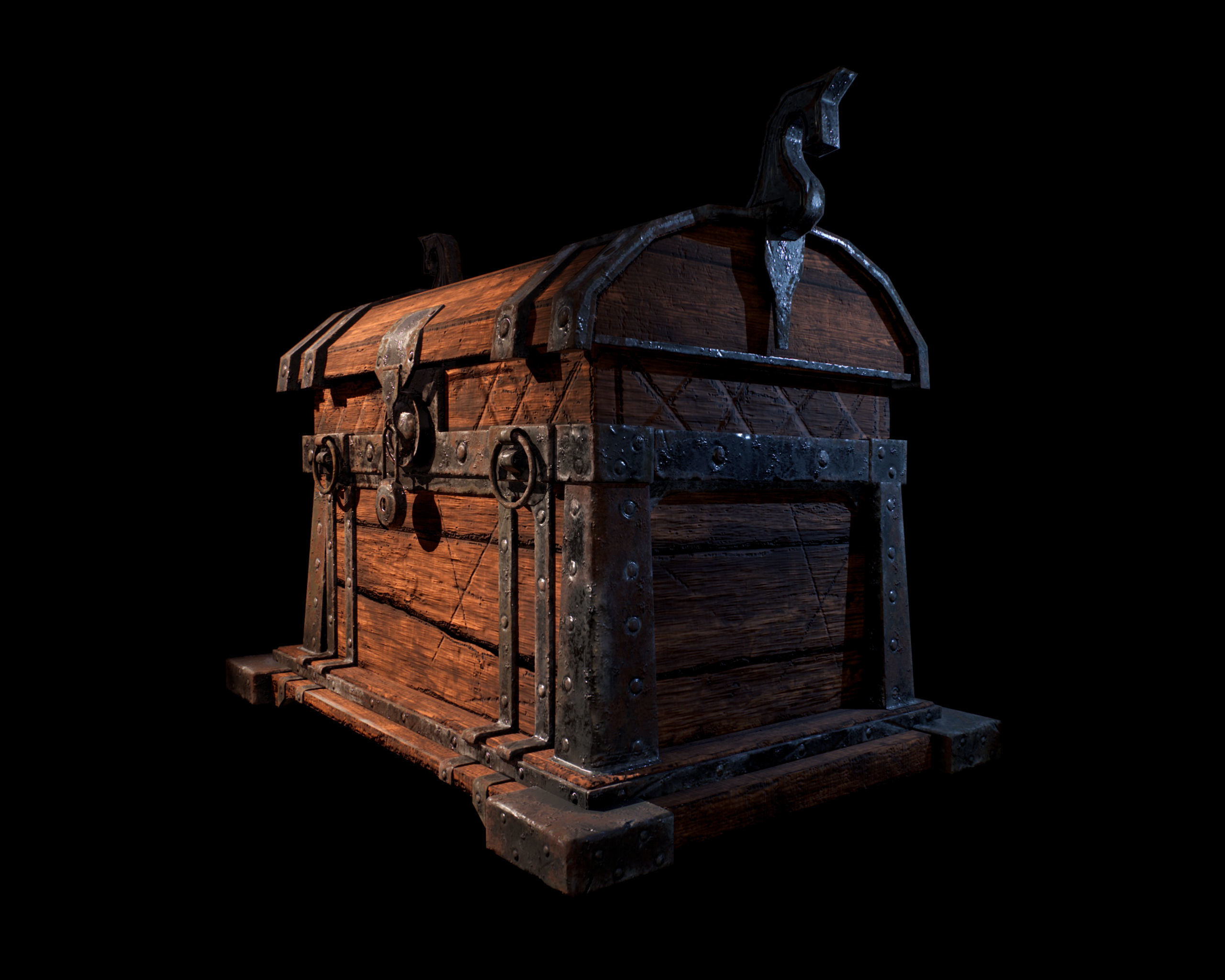 3D model Chest VR / AR / low-poly | CGTrader