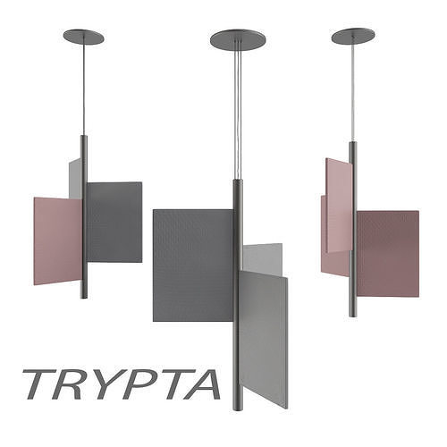 TRYPTA pendant light 3D model | CGTrader