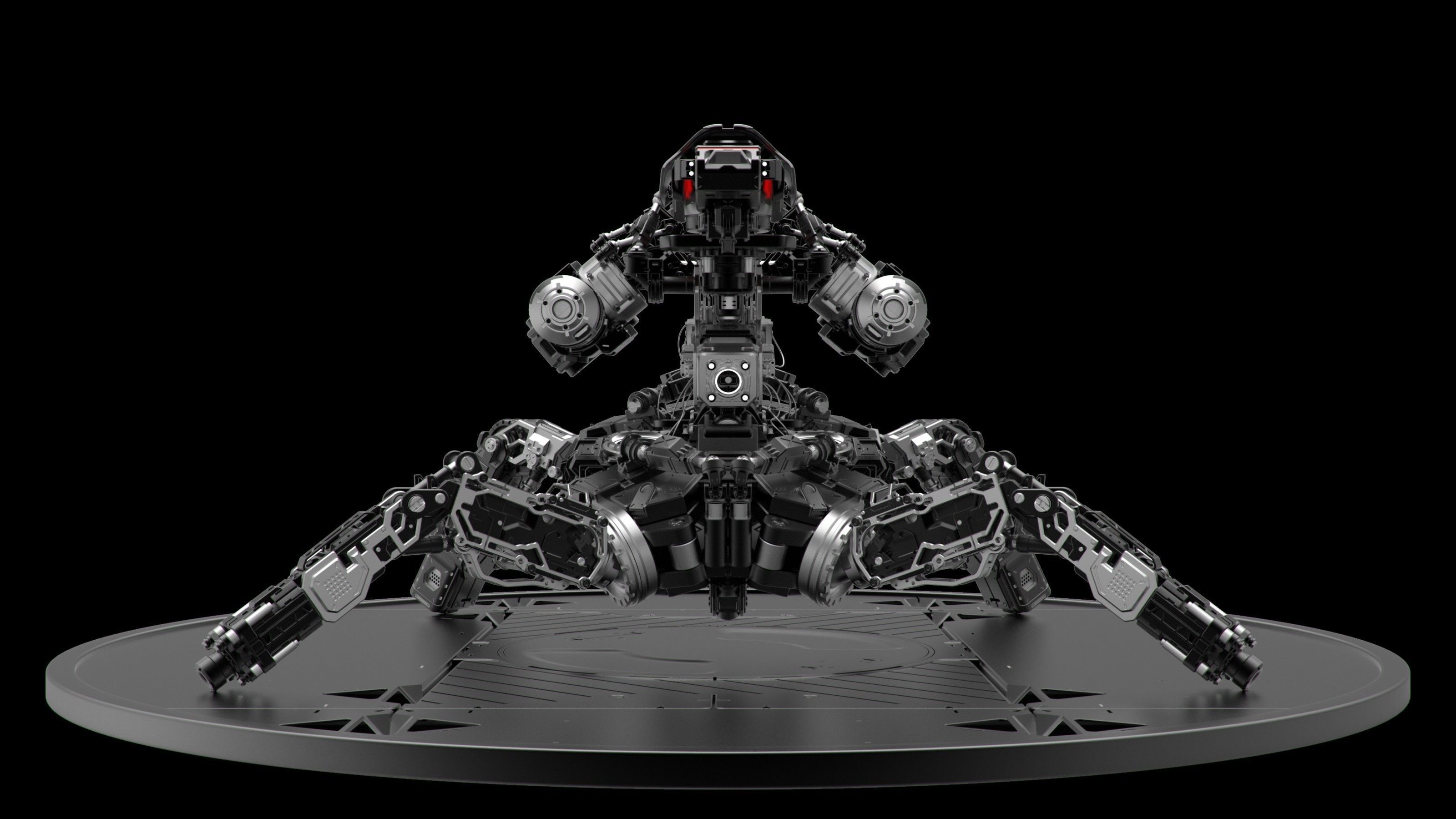 Mech Spider 3D model | CGTrader