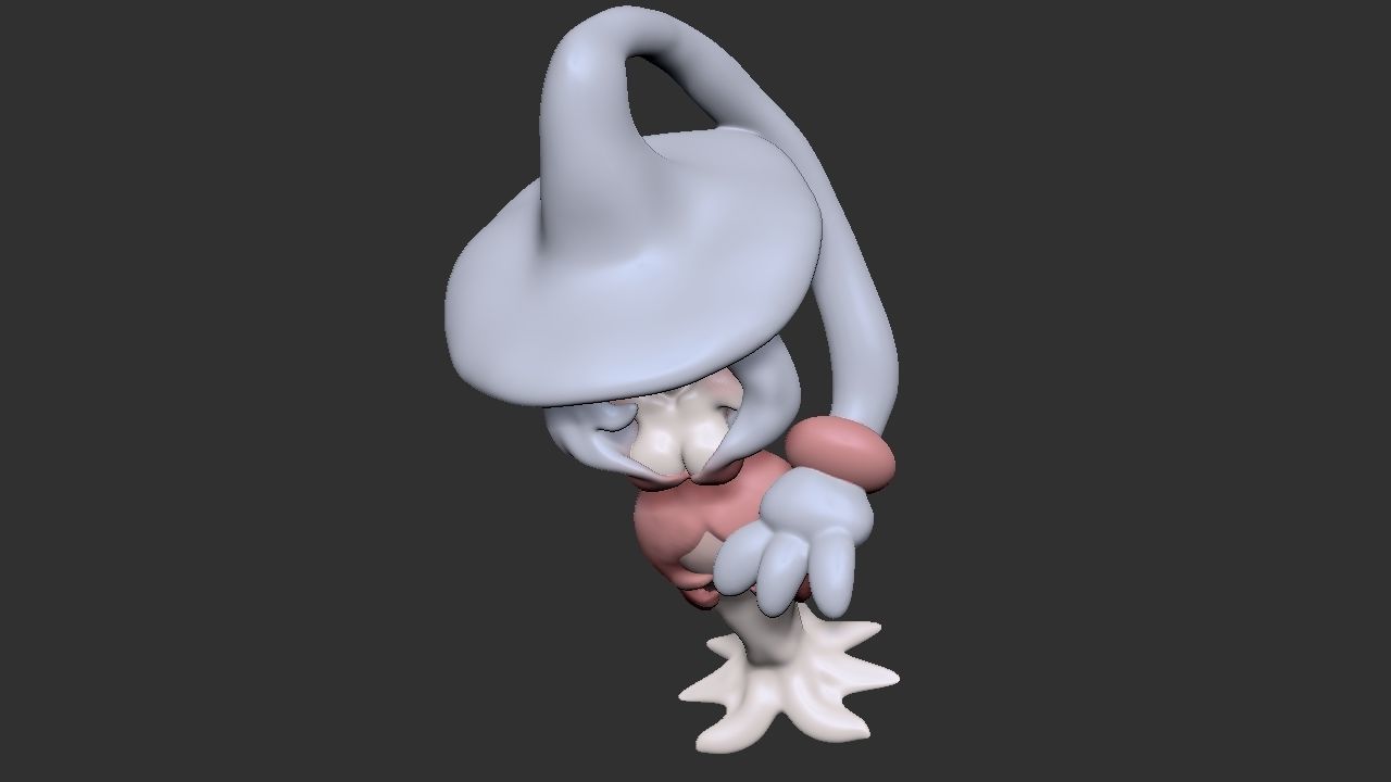 hatterene pokemon sword and shield 3D model 3D printable | CGTrader
