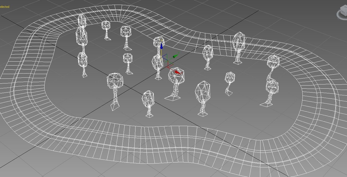 Funny Road LOW POLY free VR / AR / low-poly 3D model | CGTrader