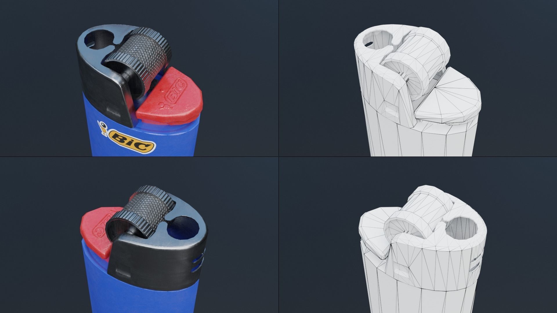 3D model Lighters Branded PBR VR / AR / low-poly | CGTrader