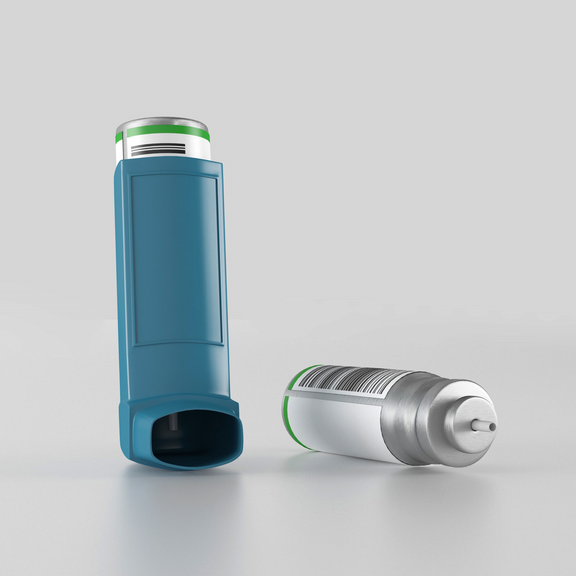 Asthma inhaler 3D model | CGTrader