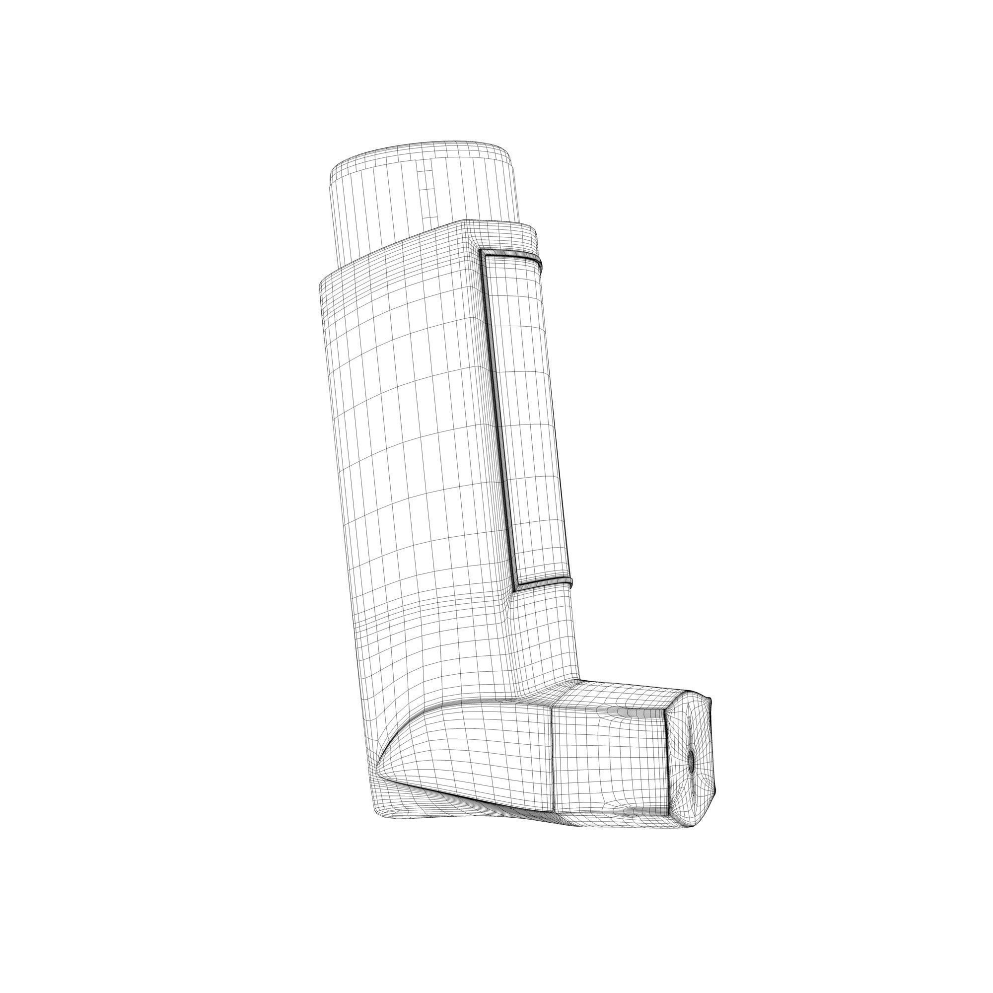 Asthma inhaler 3D model | CGTrader