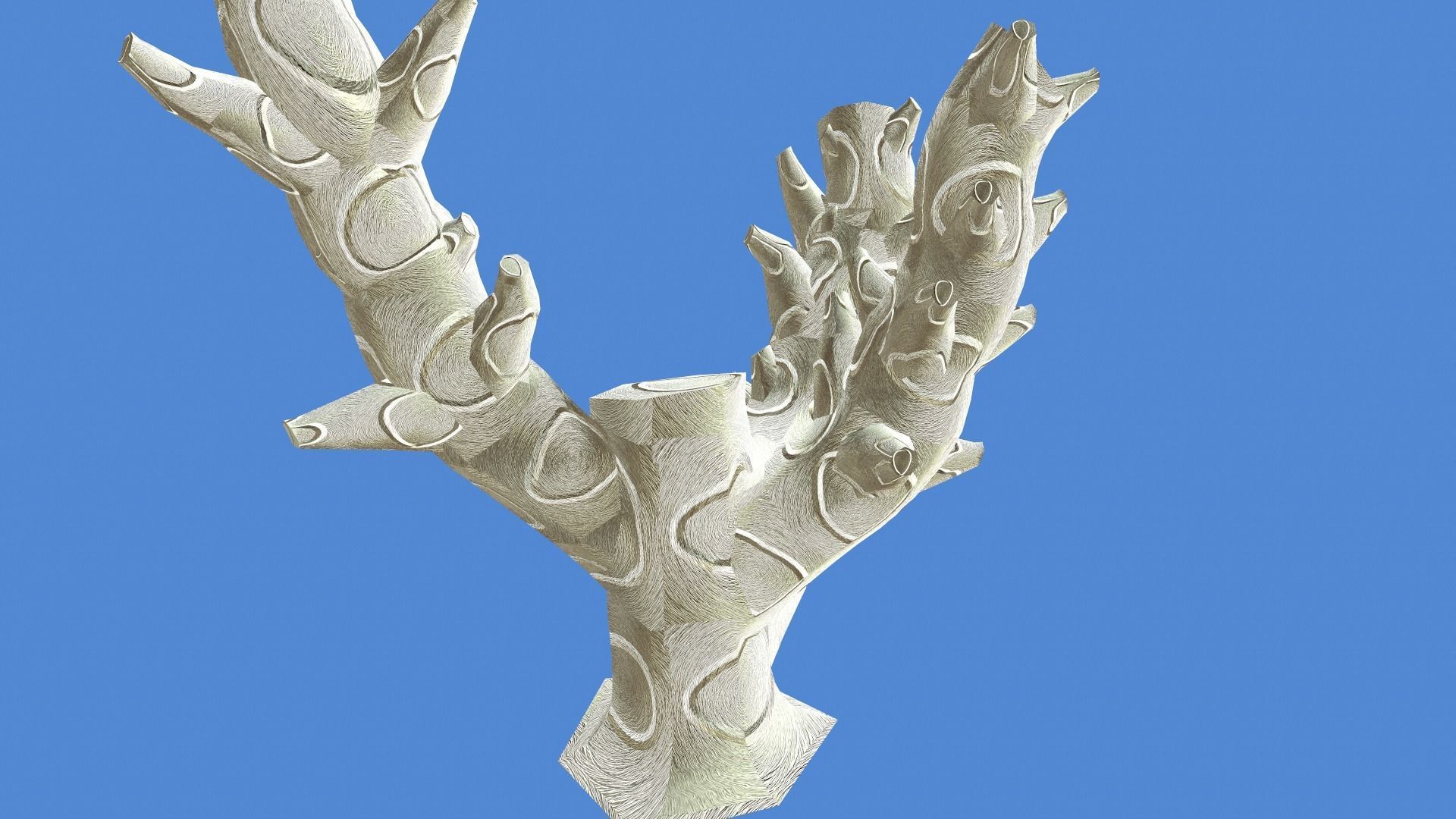 3D model Game Ready Tree branch VR / AR / low-poly | CGTrader