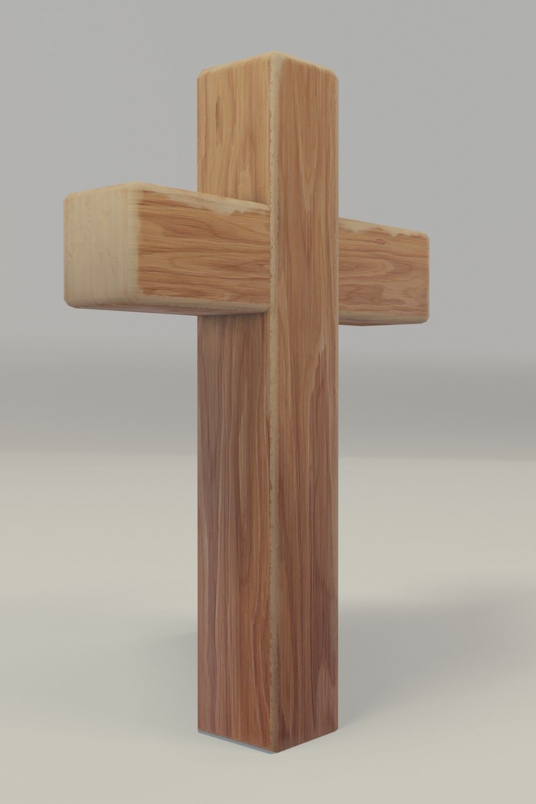 3D model Wooden Cross 3D Model VR / AR / low-poly | CGTrader
