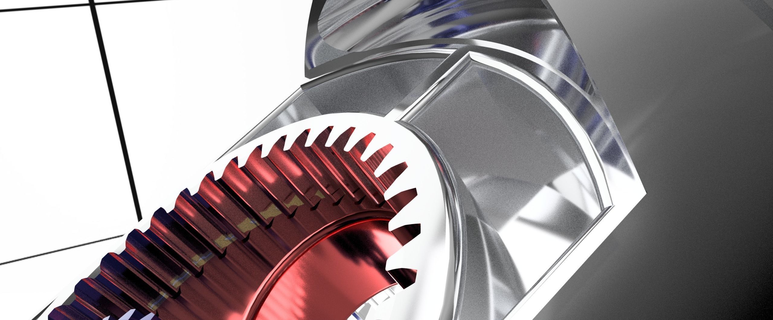 Concept Opposed piston Engine 3D model 3D printable | CGTrader