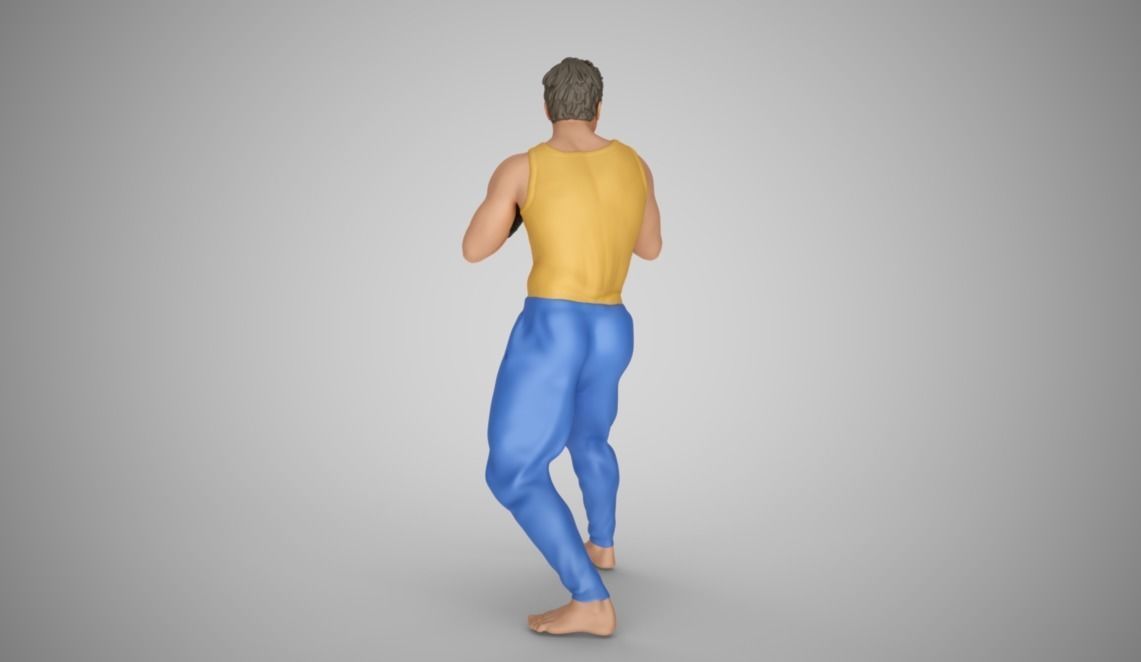 Boxing Training 3D model 3D printable | CGTrader
