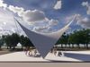Parametric Tensile Canopy 3D model | CGTrader