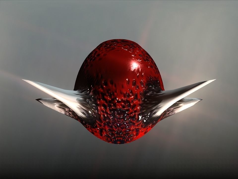 3D model Red Imp Dragon Helmet VR / AR / low-poly | CGTrader