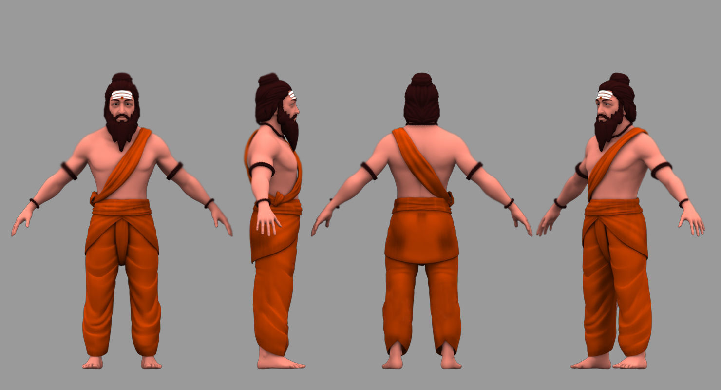 Sage character 3d model 3D model | CGTrader