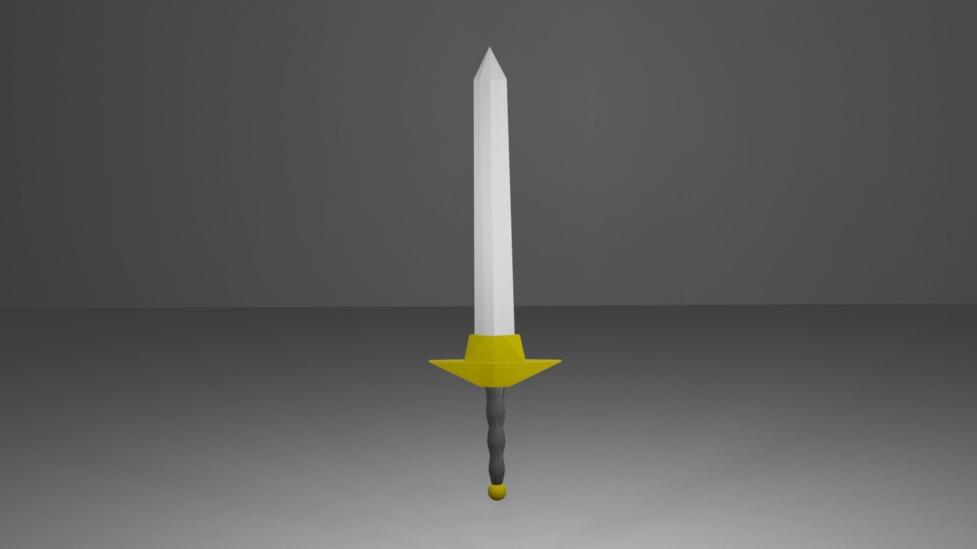 3D model Simple sword VR / AR / low-poly | CGTrader