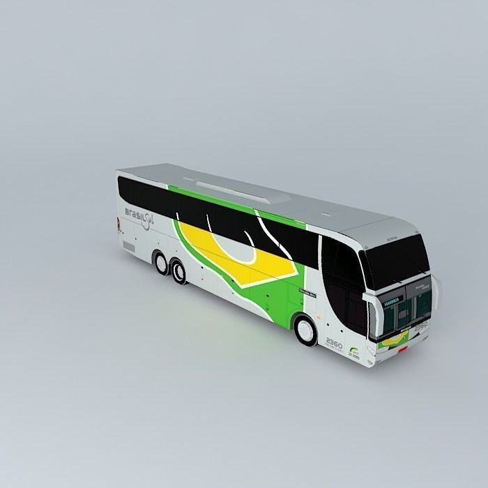 Buses free 3D model | CGTrader