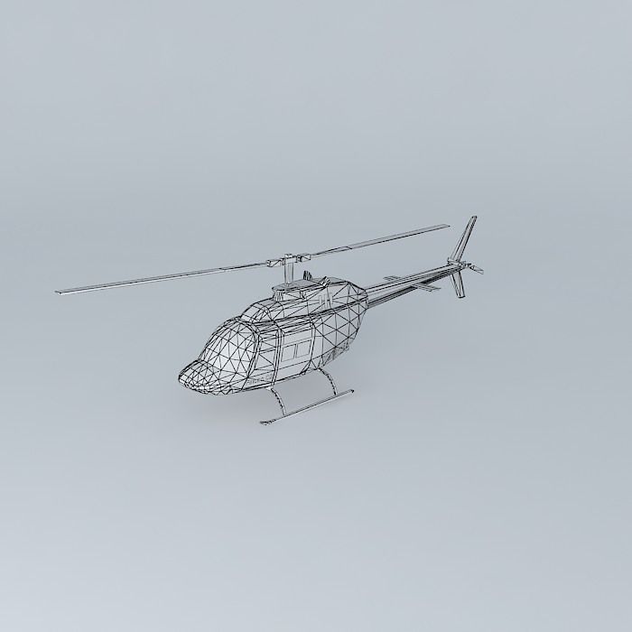 Helicopter free 3D model | CGTrader