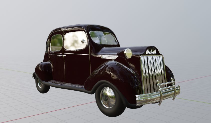 Packard 1939 3D model | CGTrader