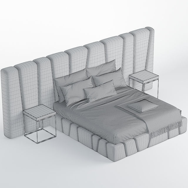 My self bed 3D model | CGTrader