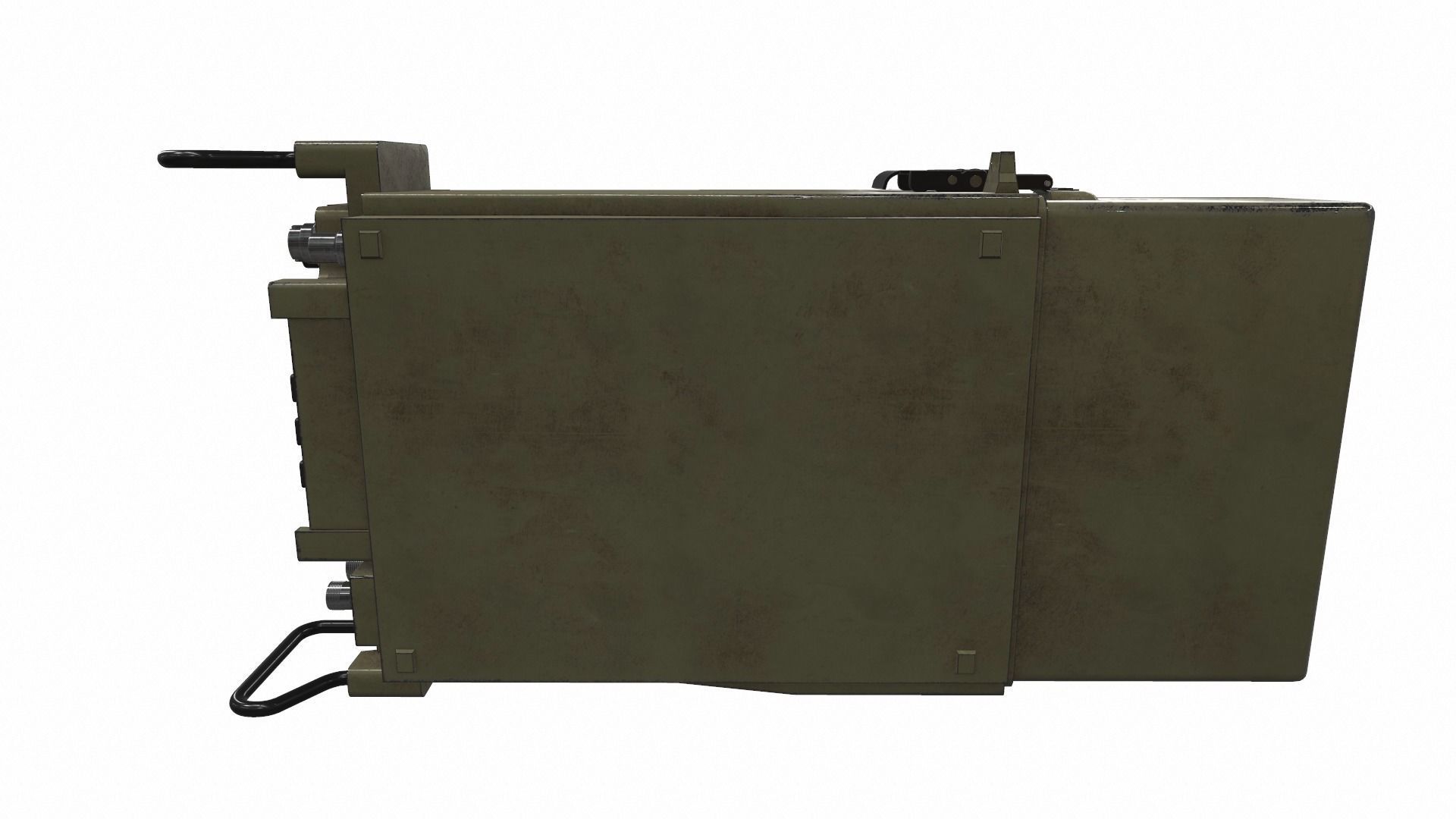 Radio military AN PRC-117G 3D model | CGTrader