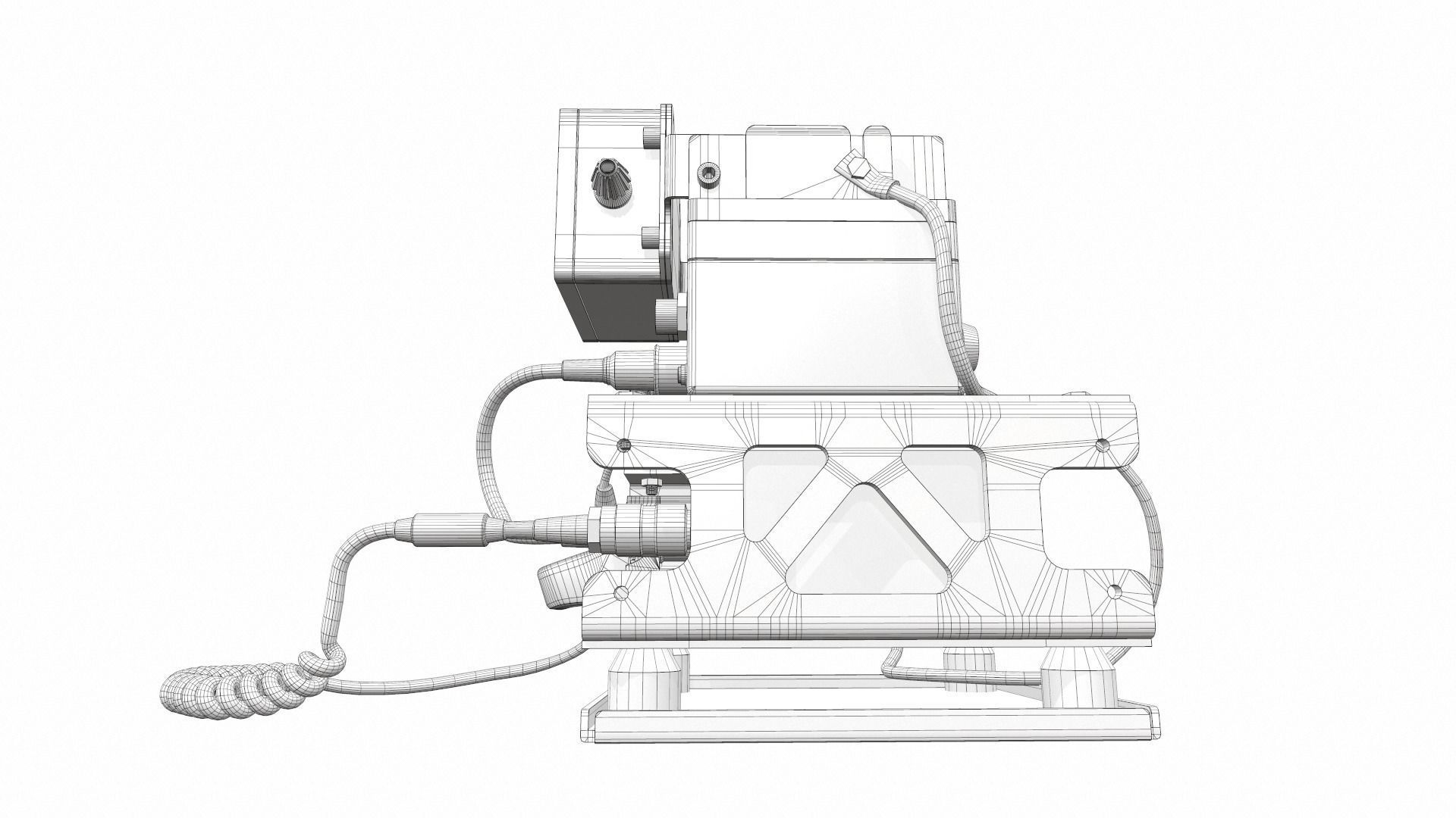 Radio military AN PRC-2082 tactical unit 3D model | CGTrader