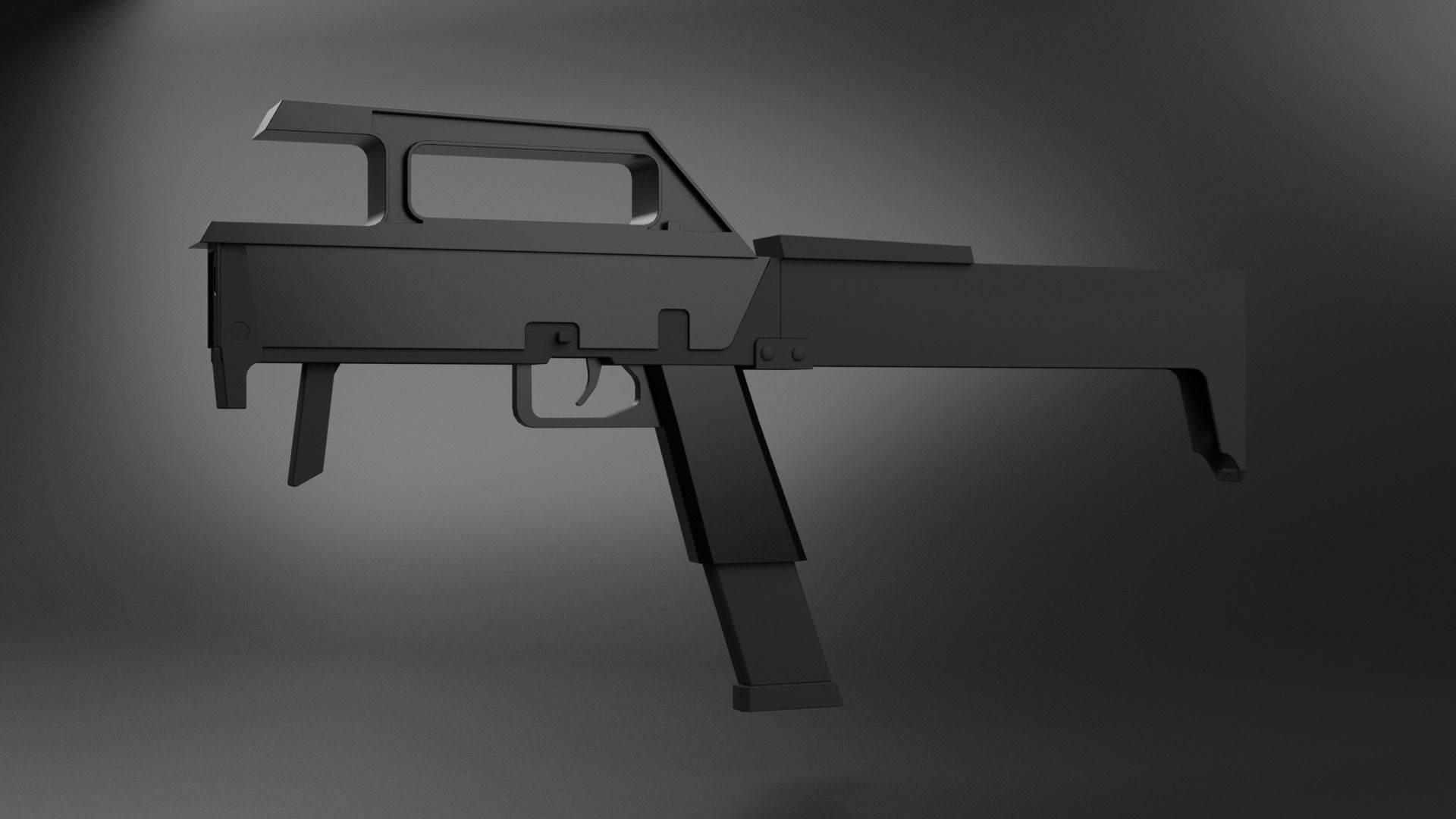 Magpul fmg9 3D model | CGTrader
