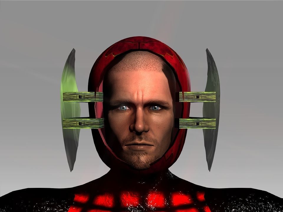 3D model Open Mask Tech Helmet VR / AR / low-poly animated | CGTrader