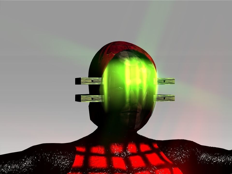 3D model Open Mask Tech Helmet VR / AR / low-poly animated | CGTrader