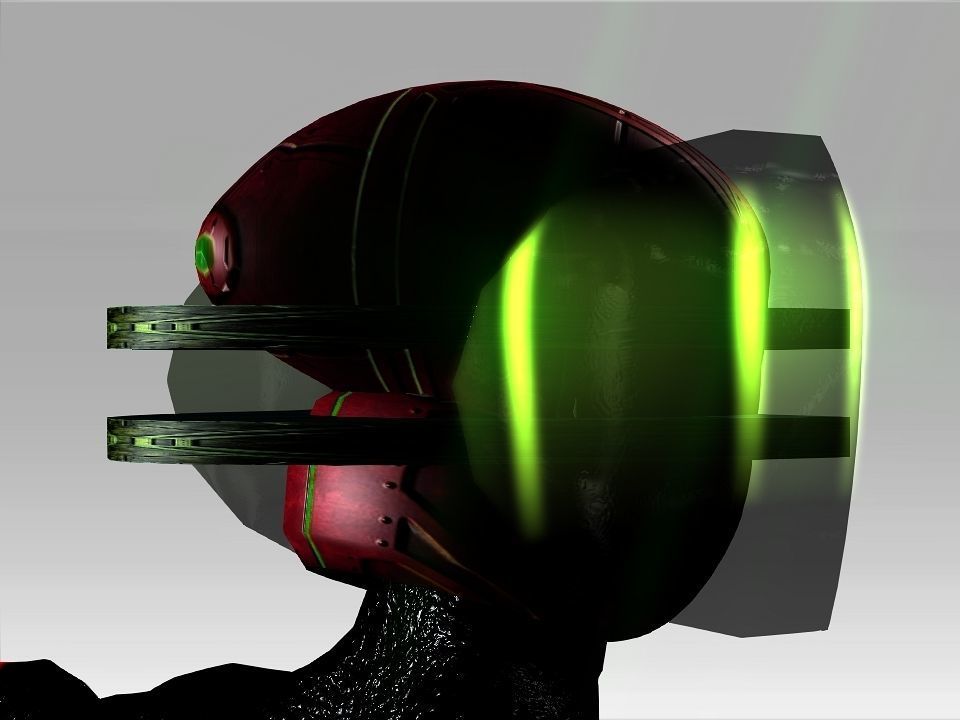 3D model Open Mask Tech Helmet VR / AR / low-poly animated | CGTrader