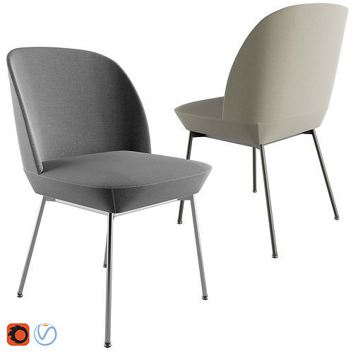Oslo Side Chair 3D model | CGTrader