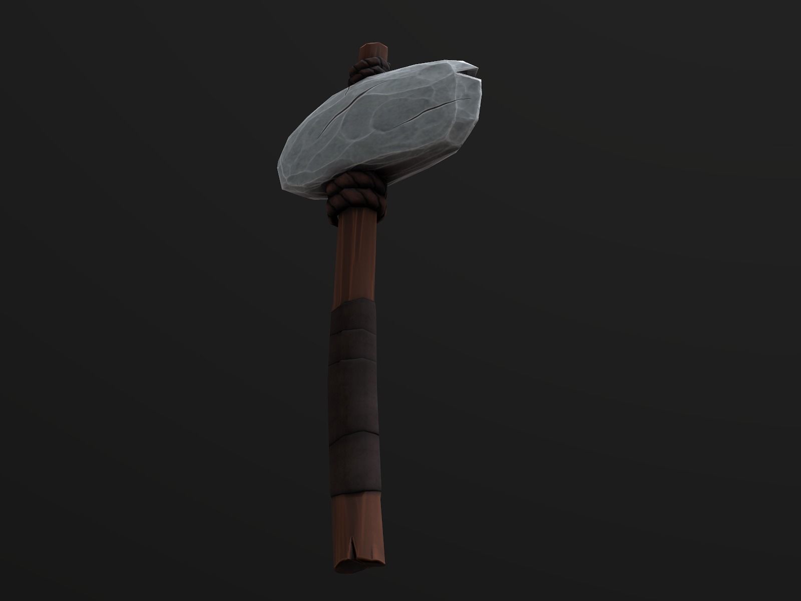 3D model Stylized Primitive Axe VR / AR / low-poly | CGTrader