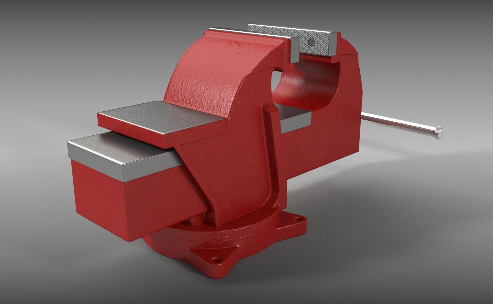 A Red Vice 3D model rigged | CGTrader