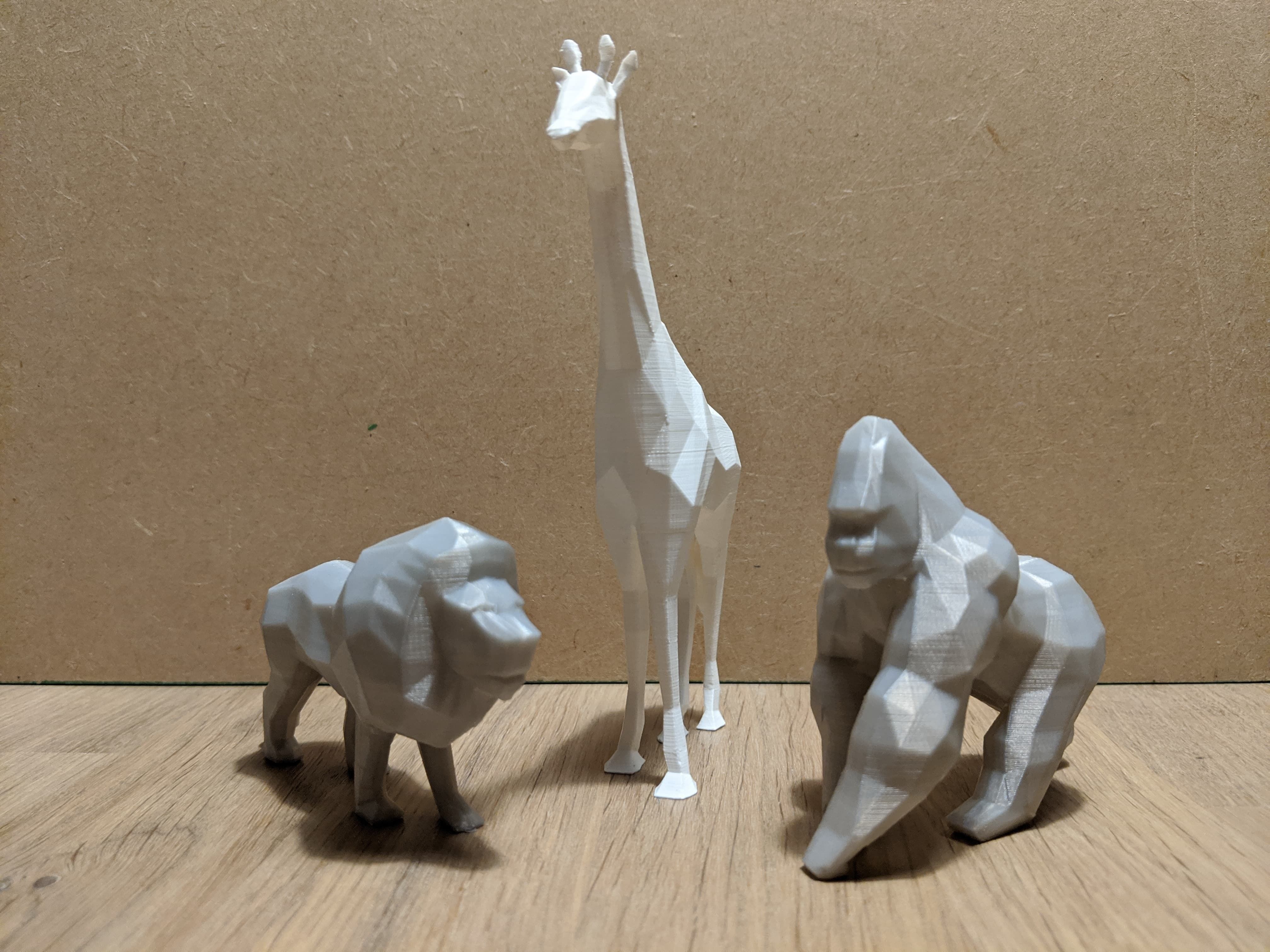 Low Poly African Animal Pack 3D model 3D printable | CGTrader
