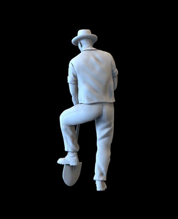 working people 3D model 3D printable | CGTrader