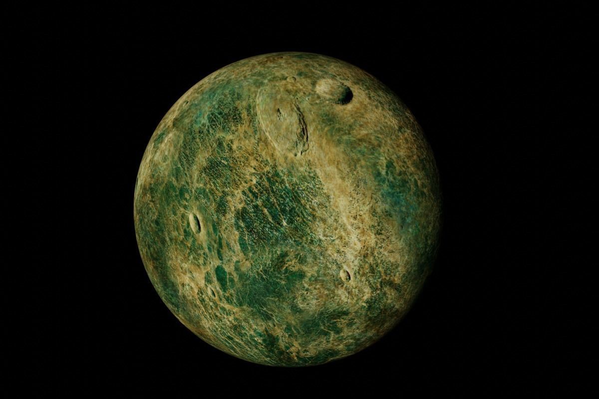 Alien Moon Planet Sci-Fi Fantasy 3D model | CGTrader