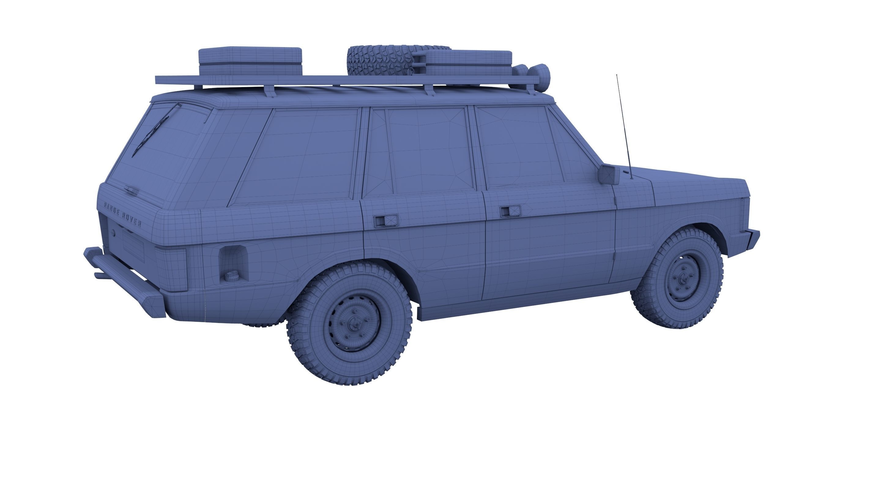 Range Rover Classic v2 3D model | CGTrader