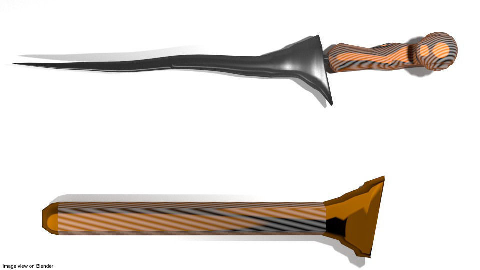 Keris Melayu 3D model | CGTrader