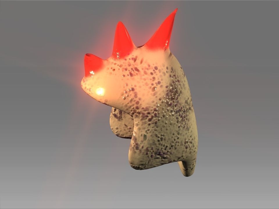 3D model Desert Giant Lizard Helmet VR / AR / low-poly | CGTrader