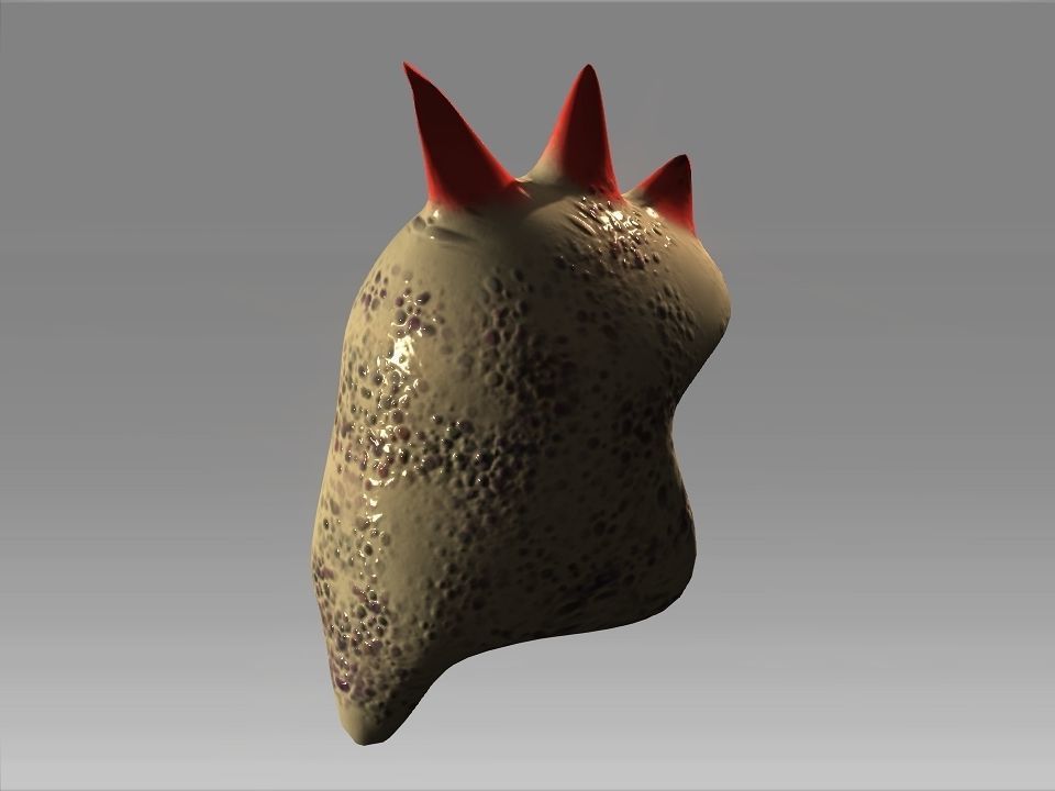 3D model Desert Giant Lizard Helmet VR / AR / low-poly | CGTrader