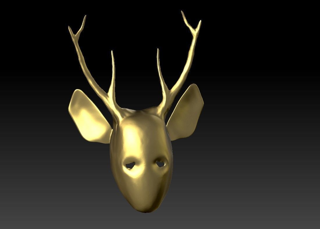 Witch mask 3d model 3D model 3D printable | CGTrader