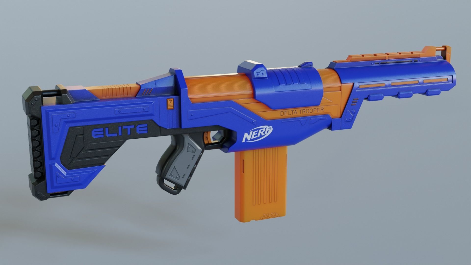 3D model Blaster Nerf VR / AR / low-poly | CGTrader