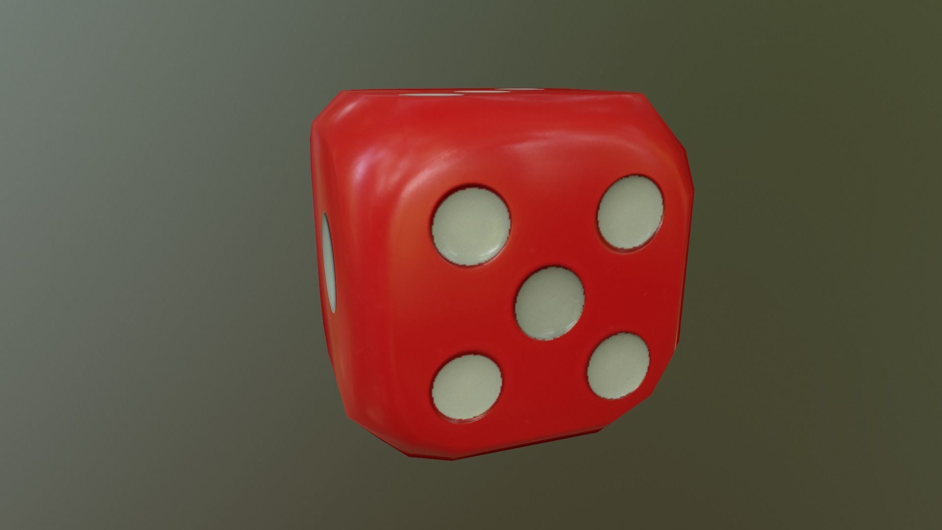 3D model Red Dice VR / AR / low-poly | CGTrader