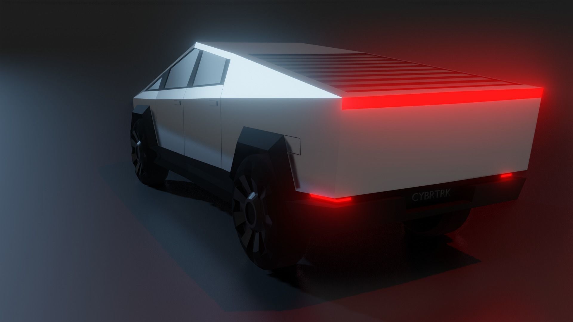 3D model Tesla Cybertruck VR / AR / low-poly | CGTrader