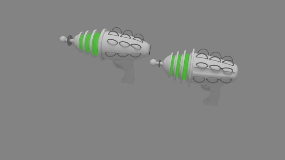 Alien Gun 3D model | CGTrader