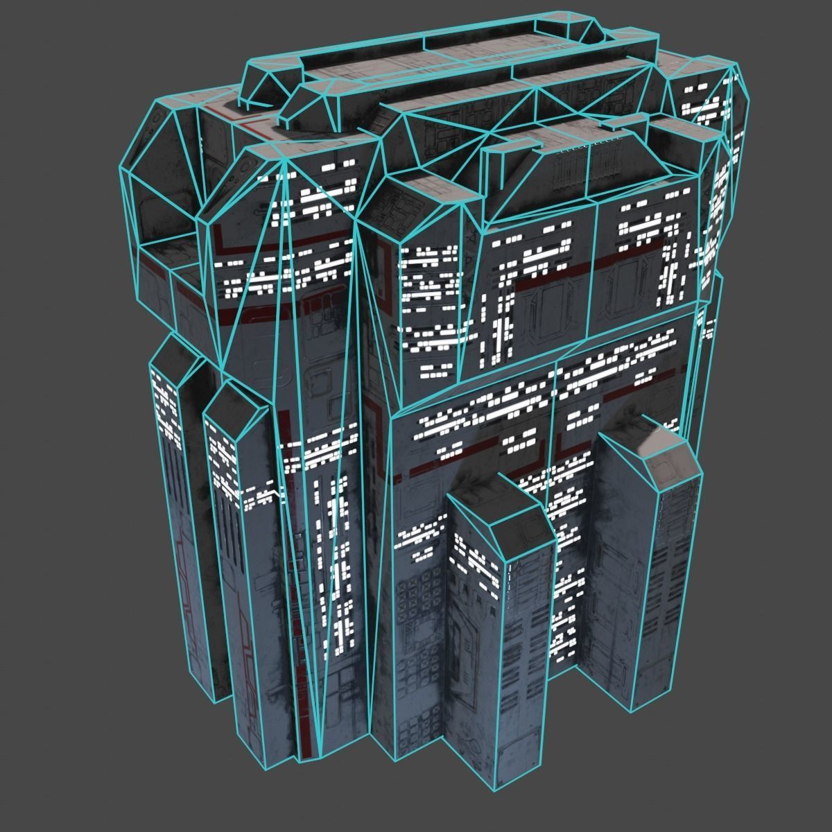 3D model PBR Building VR / AR / low-poly | CGTrader