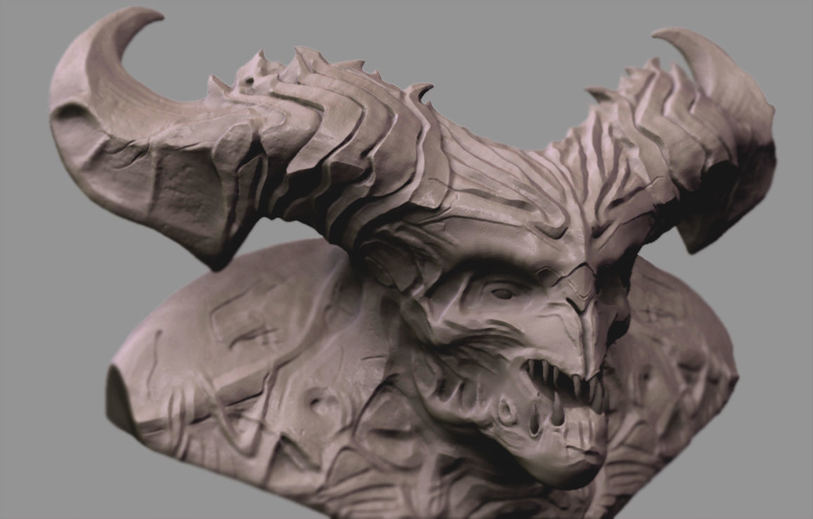 Demon 3D model | CGTrader