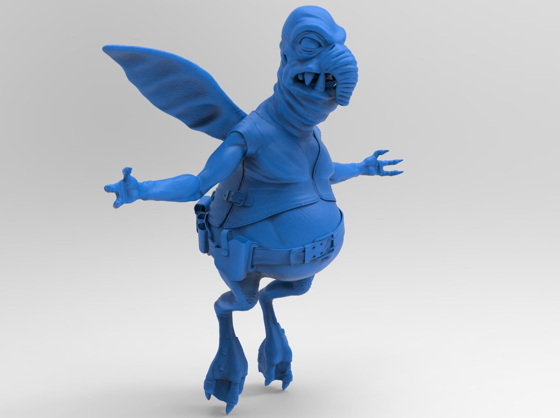 Watto from Star Wars sculpt 3D model | CGTrader