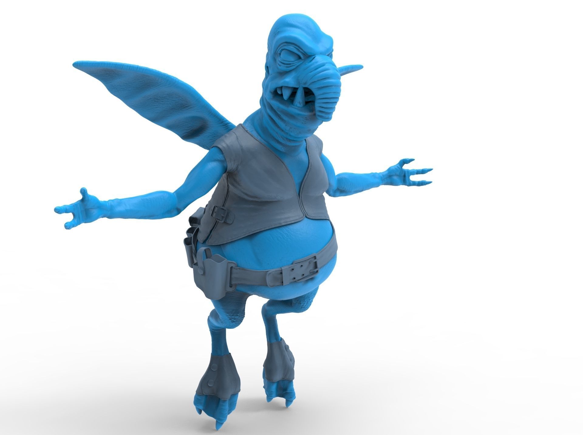 Watto from Star Wars sculpt 3D model | CGTrader