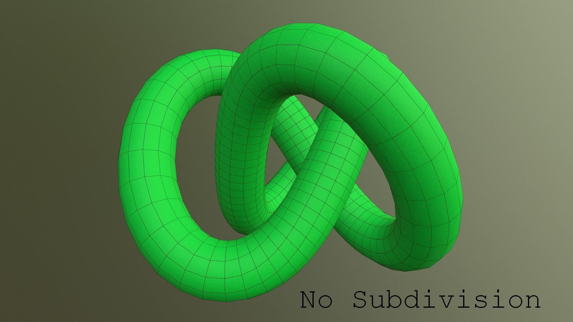 3D model Torus Knot 2-3 VR / AR / low-poly | CGTrader