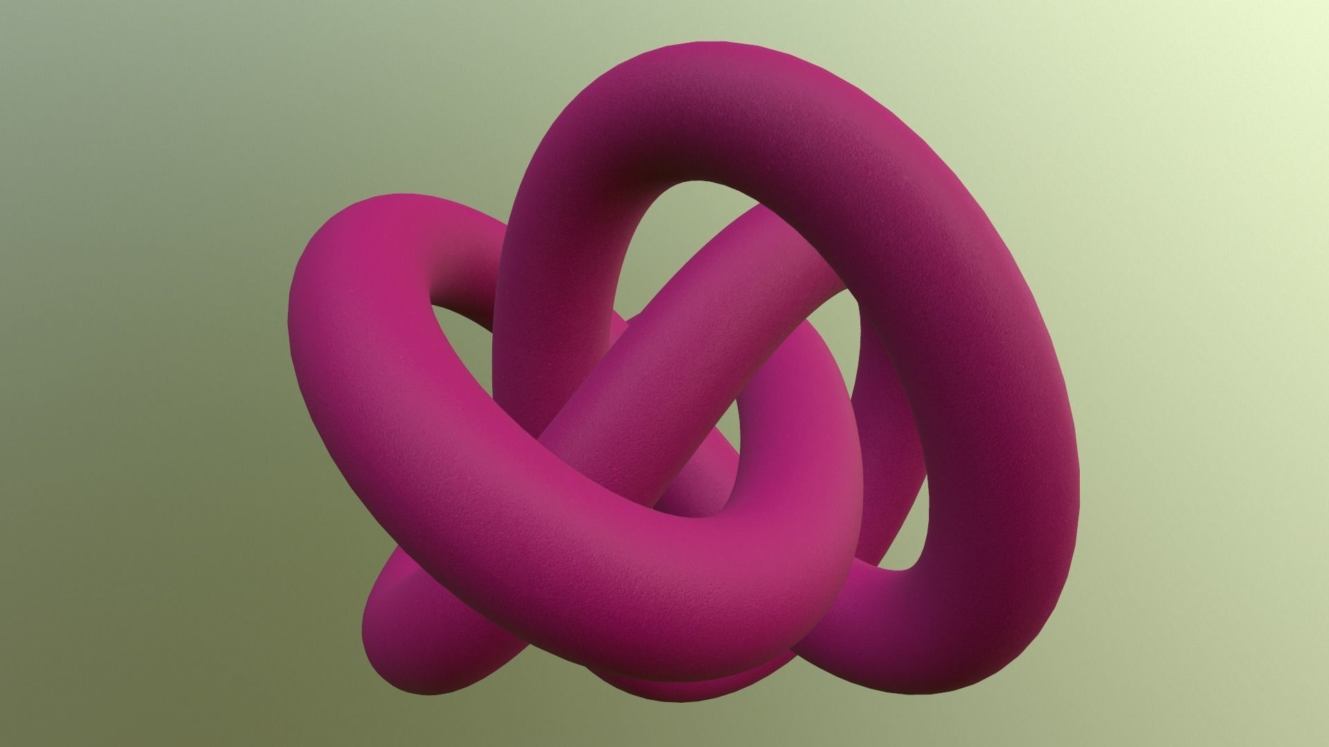 3D model Torus Knot 4 5-6 VR / AR / low-poly | CGTrader