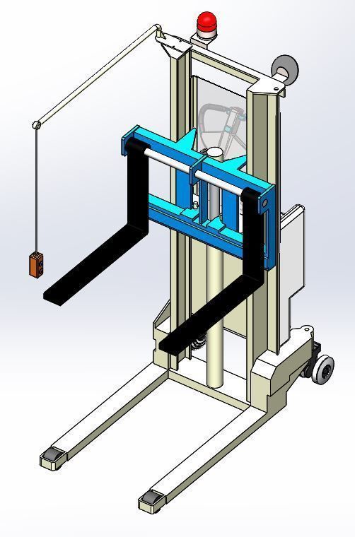 Power Lifter 3D model | CGTrader